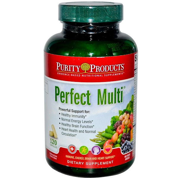 Purity Products, Perfect Multi, 120 Capsules - iHerb.com