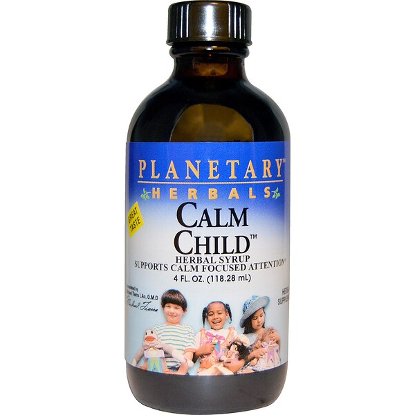 Planetary Herbals, Calm Child, Herbal Syrup, 4 fl oz (118.28 mL) - iHerb