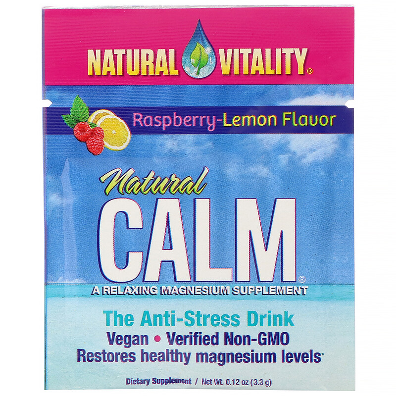 Natural Vitality, Natural Calm, The Anti-Stress Drink, Organic ...