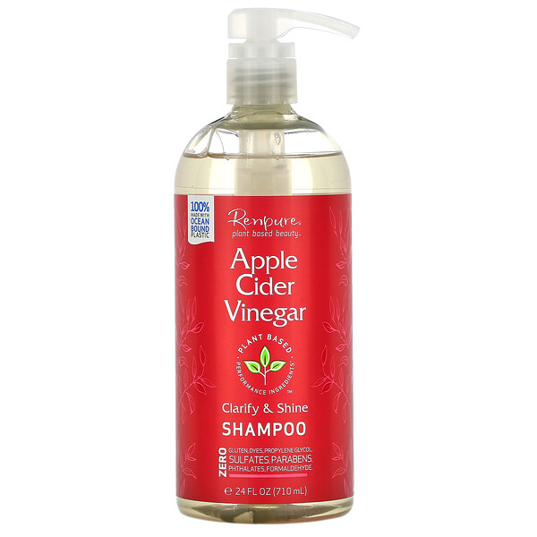 Renpure Apple Cider Vinegar Shampoo 24 Fl Oz 710 Ml Iherb