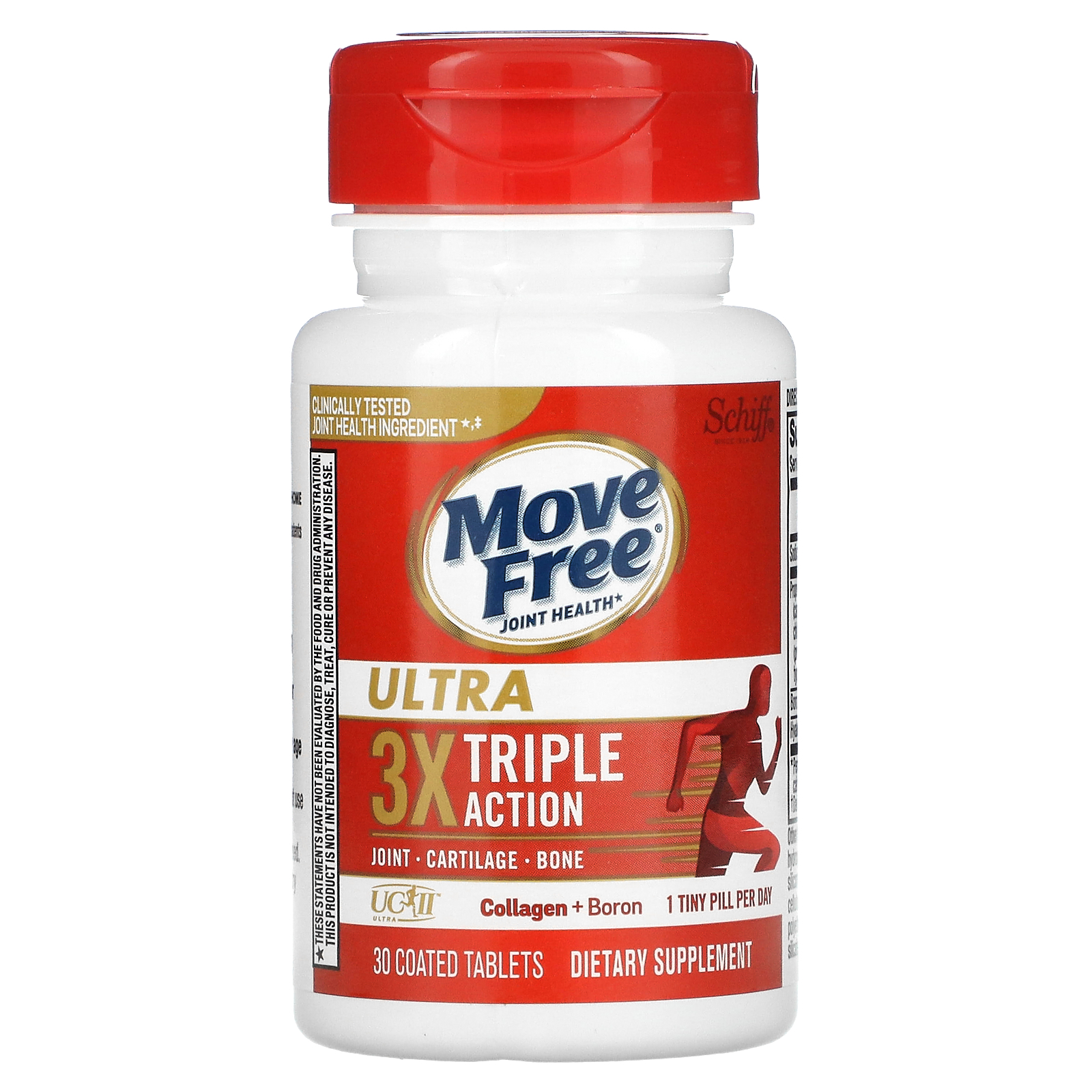 Schiff, Move Free Joint Health, Ultra, Triple Action, 30 Coated Tablets