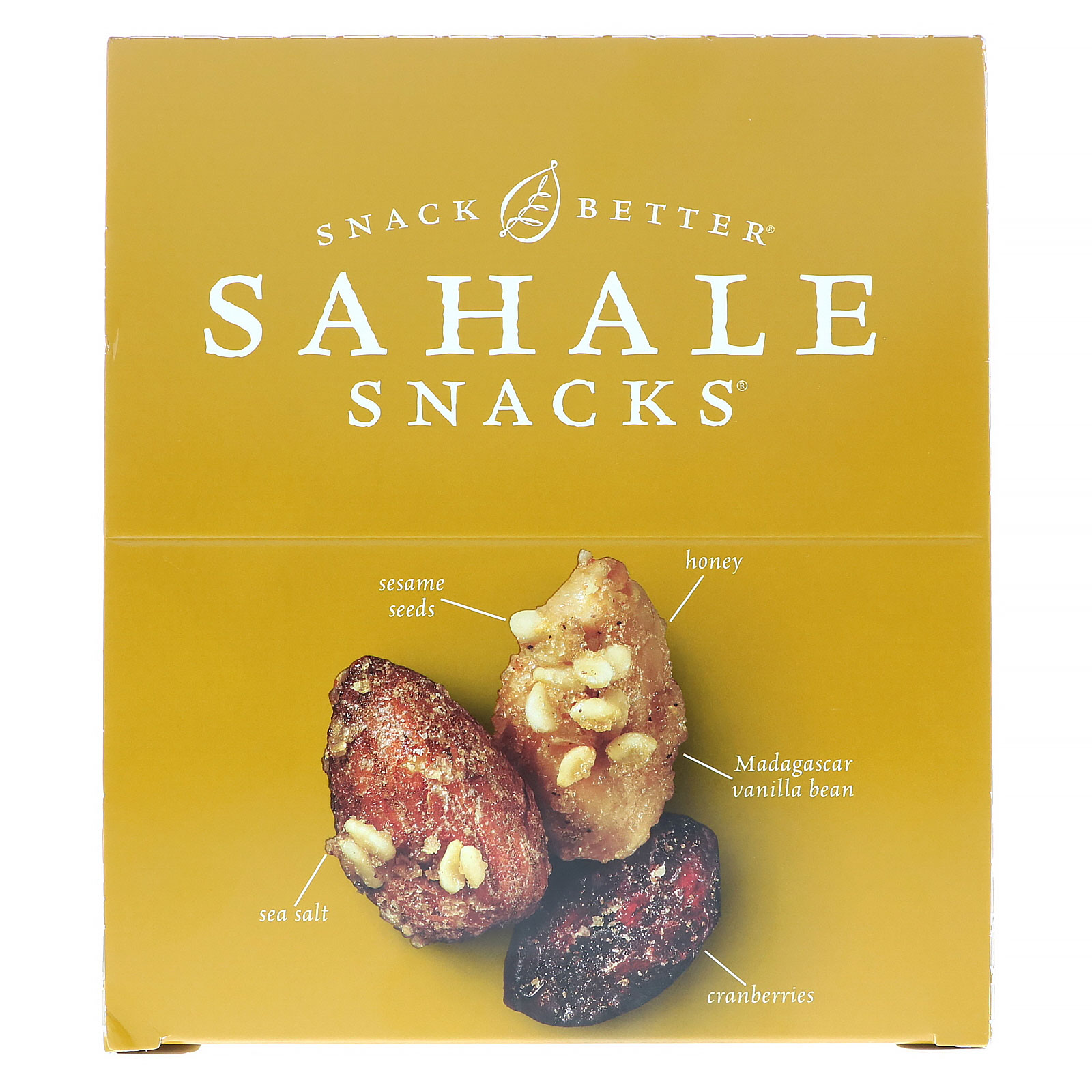 Sahale Snacks, Glazed Mix, Honey Almonds, 9 Packs, 1.5 oz (42.5 g) Each ...