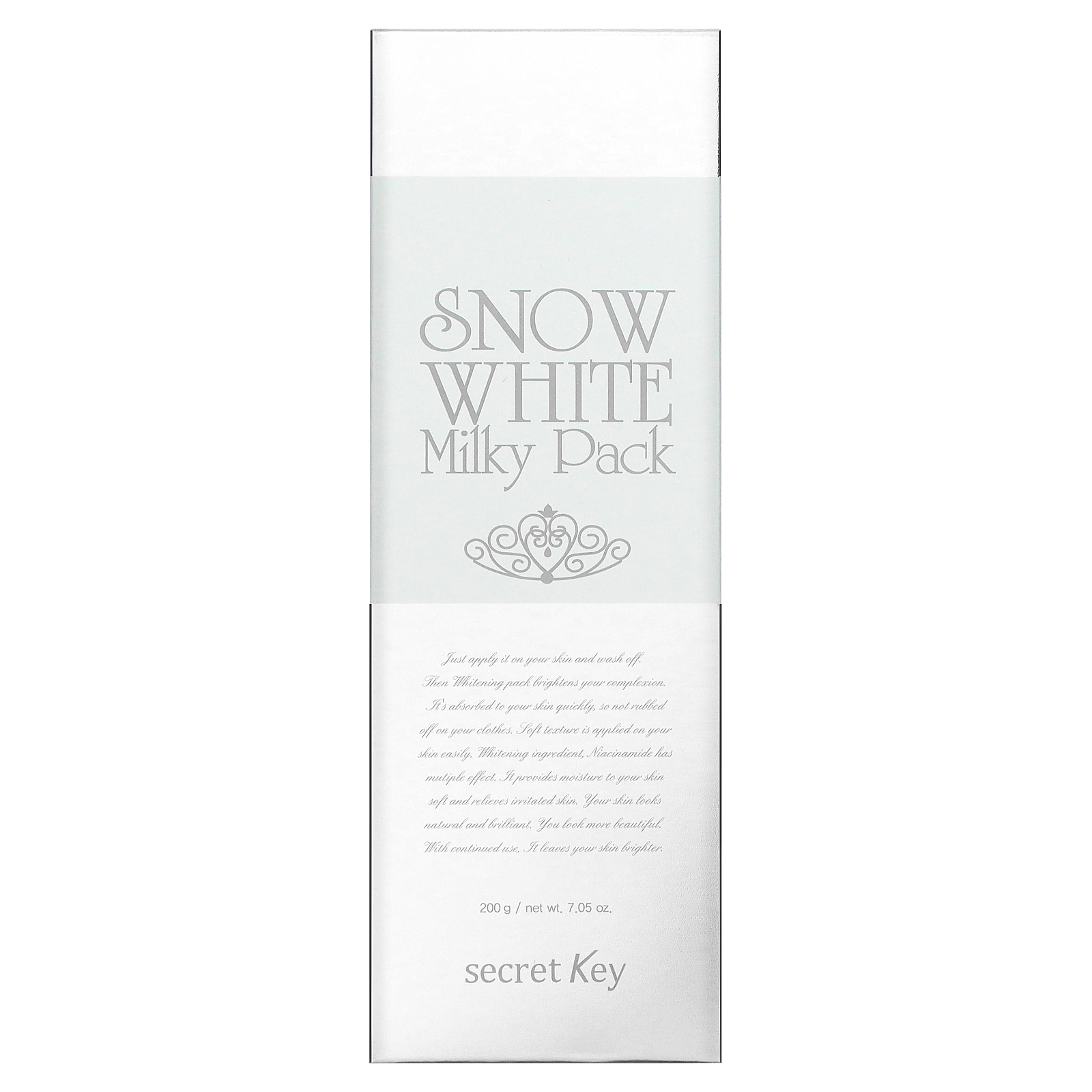 Secret Key, Snow White Milky Pack, 7.05 oz (200 g)