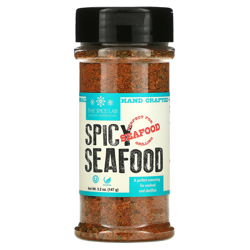 The Spice Lab, Spicy Seafood, 5.2 oz (147 g) - iHerb