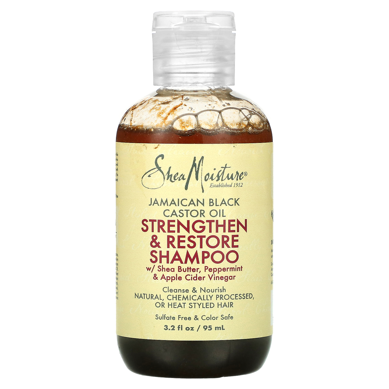 SheaMoisture, Jamaican Black Castor Oil, Strengthen & Restore Shampoo ...