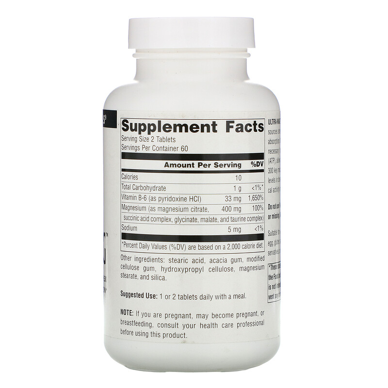 Source Naturals, Ultra-Mag, 120 Tablets - iHerb