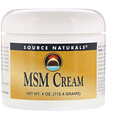 Source Naturals, MSM Cream, 4 oz (113.4 g) - iHerb
