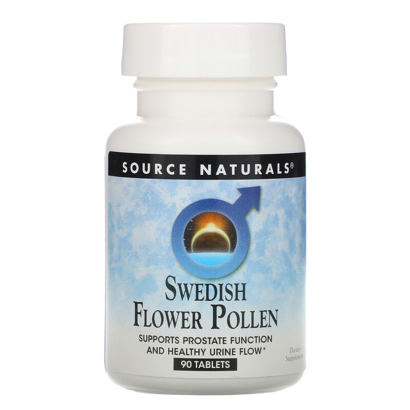Source Naturals, Swedish Flower Pollen, 90 Tablets - iHerb