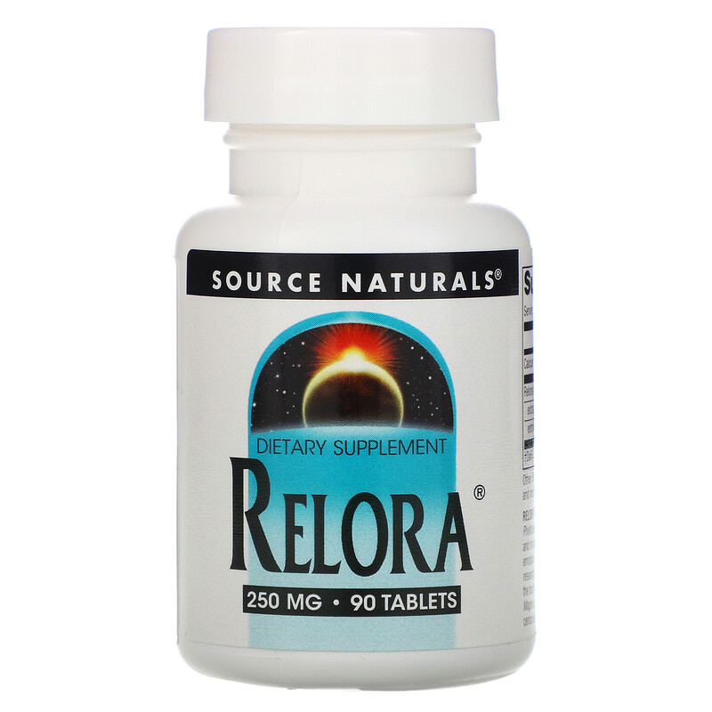 Source Naturals, Relora, 250 mg, 90 Tablets - iHerb