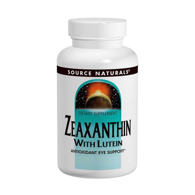 Source Naturals, Zeaxantina com Luteína, 10 mg, 60 Cápsulas - iHerb