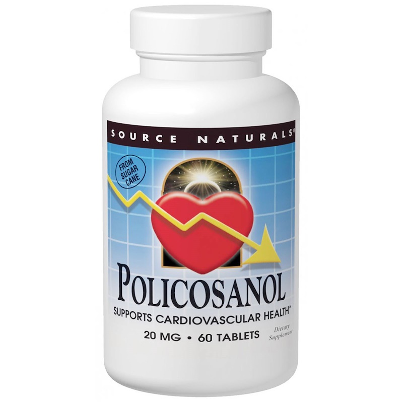 Source Naturals, Policosanol, 20 mg, 60 Tablets - iHerb