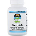Source Naturals, Vegan Omega-3S, Non-Fish EPA-DHA, 300 mg, 60 Vegan ...