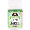 Source Naturals, Vegan True, Iron Support, 180 Tablets - iHerb.com