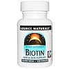 Source Naturals, Biotin, 10,000 mcg, 120 Tablets - iHerb.com