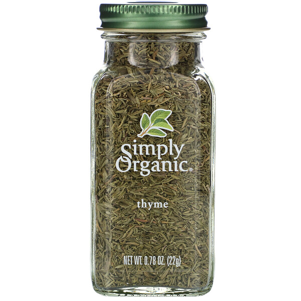 Simply Organic, Thyme, 0.78 oz (22 g) - iHerb