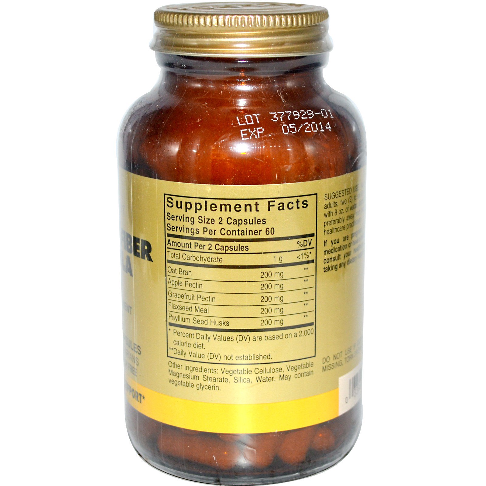 Solgar, Multiple Fiber Formula, 120 Veggie Caps - iHerb
