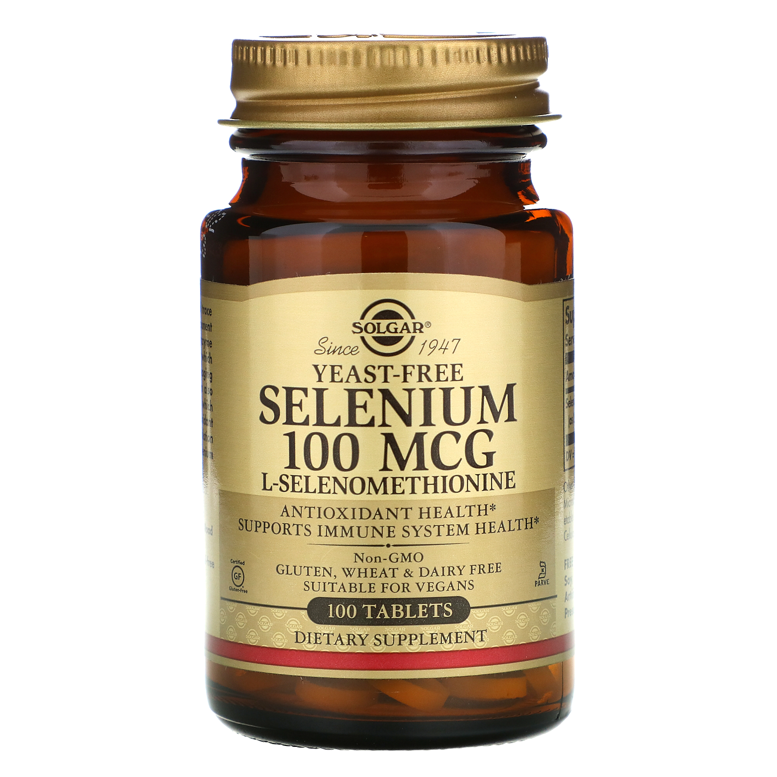 Solgar Selenium Yeast Free 100 Mcg 100 Tablets IHerb Solgar Selenium Yeast Free 100 Mcg 100 Tablets IHerb