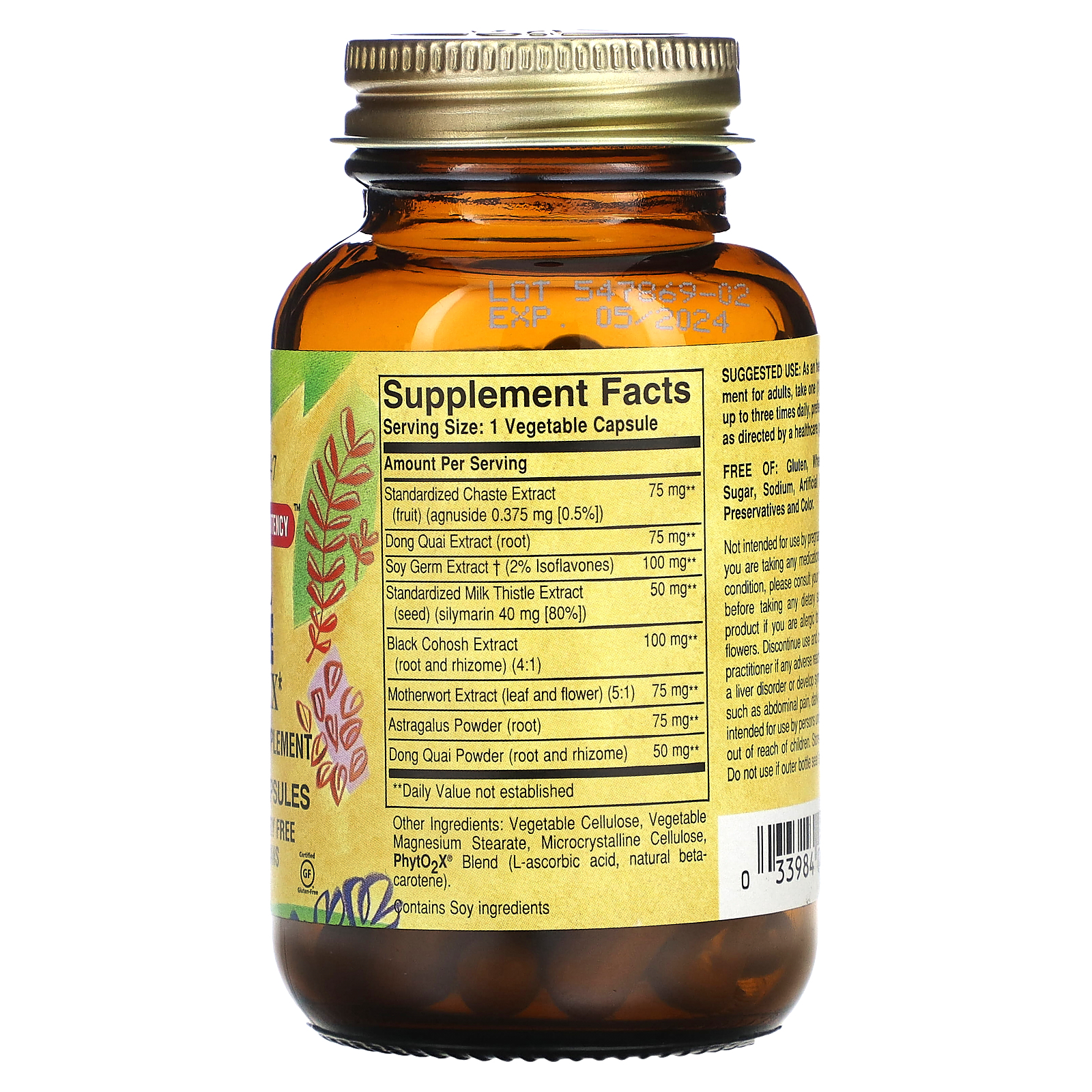 Solgar, Herbal Female Complex, 50 Vegetable Capsules