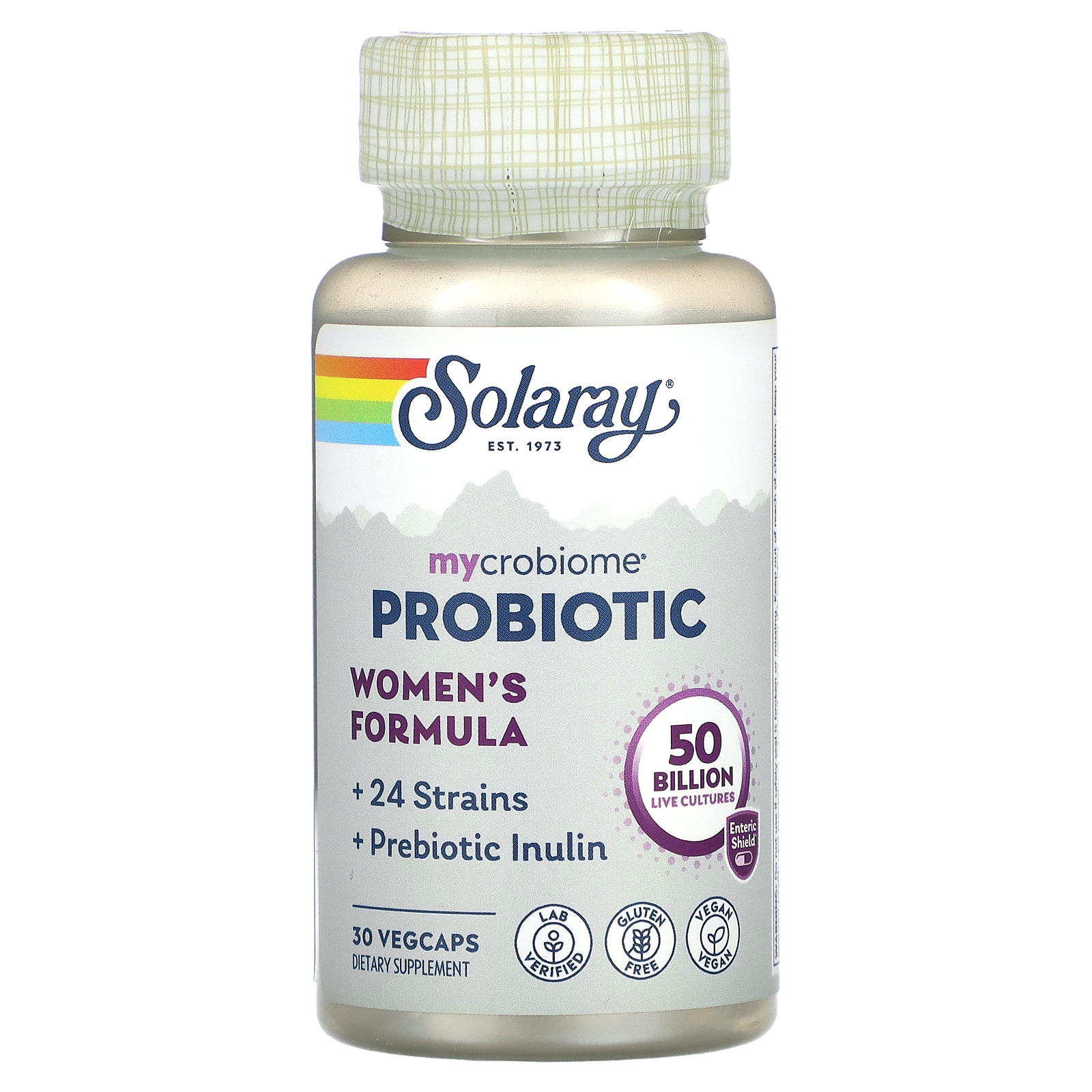 Solaray, Mycrobiome Probiotic, Women's Formula, 50 Billion, 30 VegCaps
