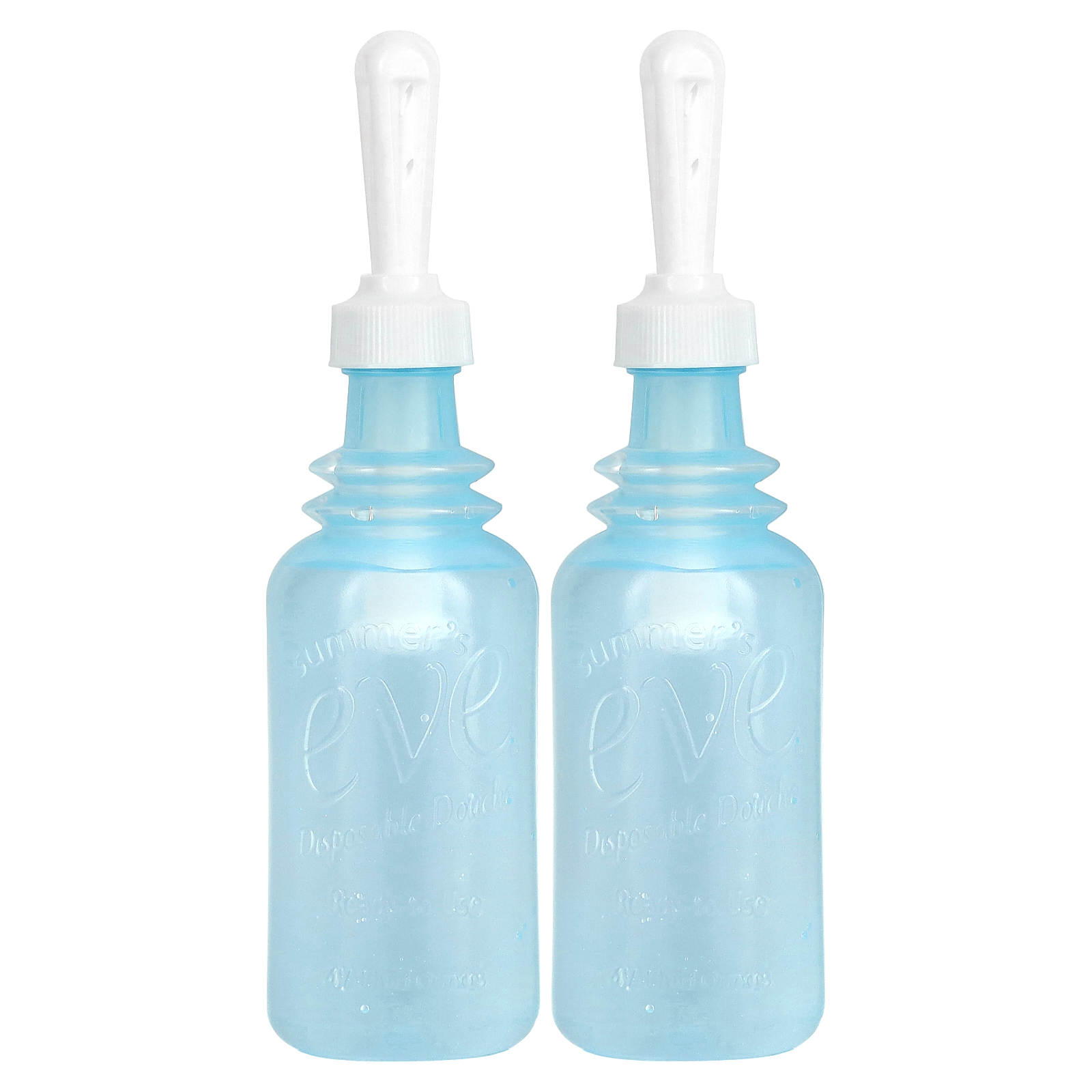 Summer's Eve, Ducha vaginal, Limpieza adicional, Vinagre y agua`` 2 unidades, 133 ml (4,5 oz ...