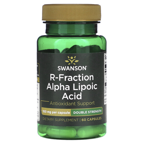 Alpha Lipoic Acid 300 Mg SWANSON KWAS ALFA LIPONOWY 100 MG 120K KWAS ...