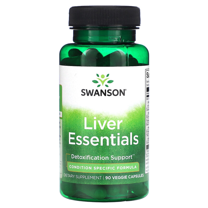 Swanson, Liver Essentials, 90 Veggie Capsules