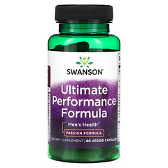 Swanson, Ultimate Performance Formula, Men's Health, 60 Veggie Capsules
