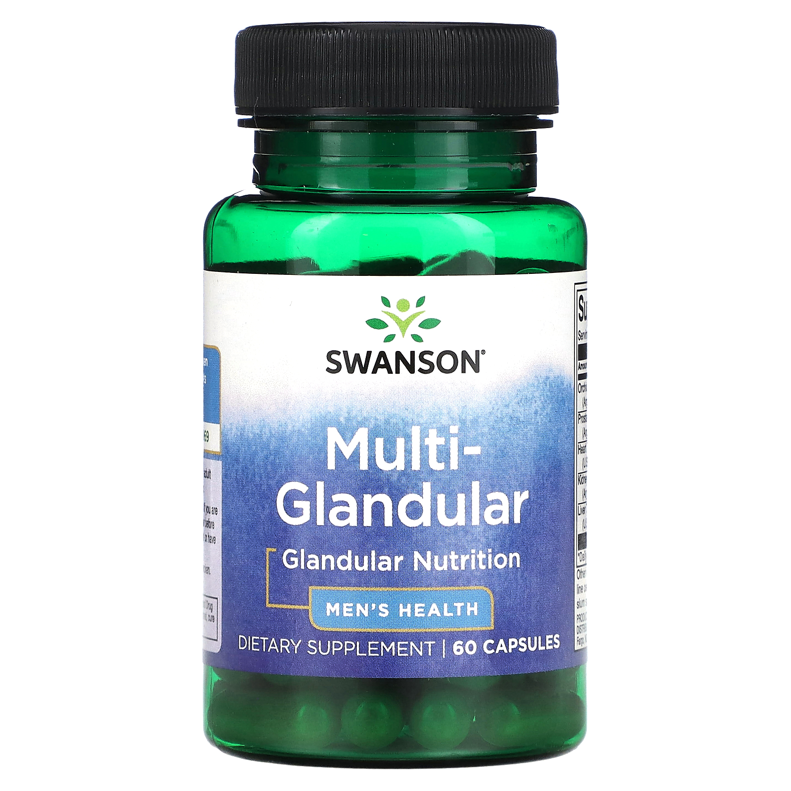 Swanson, Multi-Glandular, Men's Health, 60 Capsules