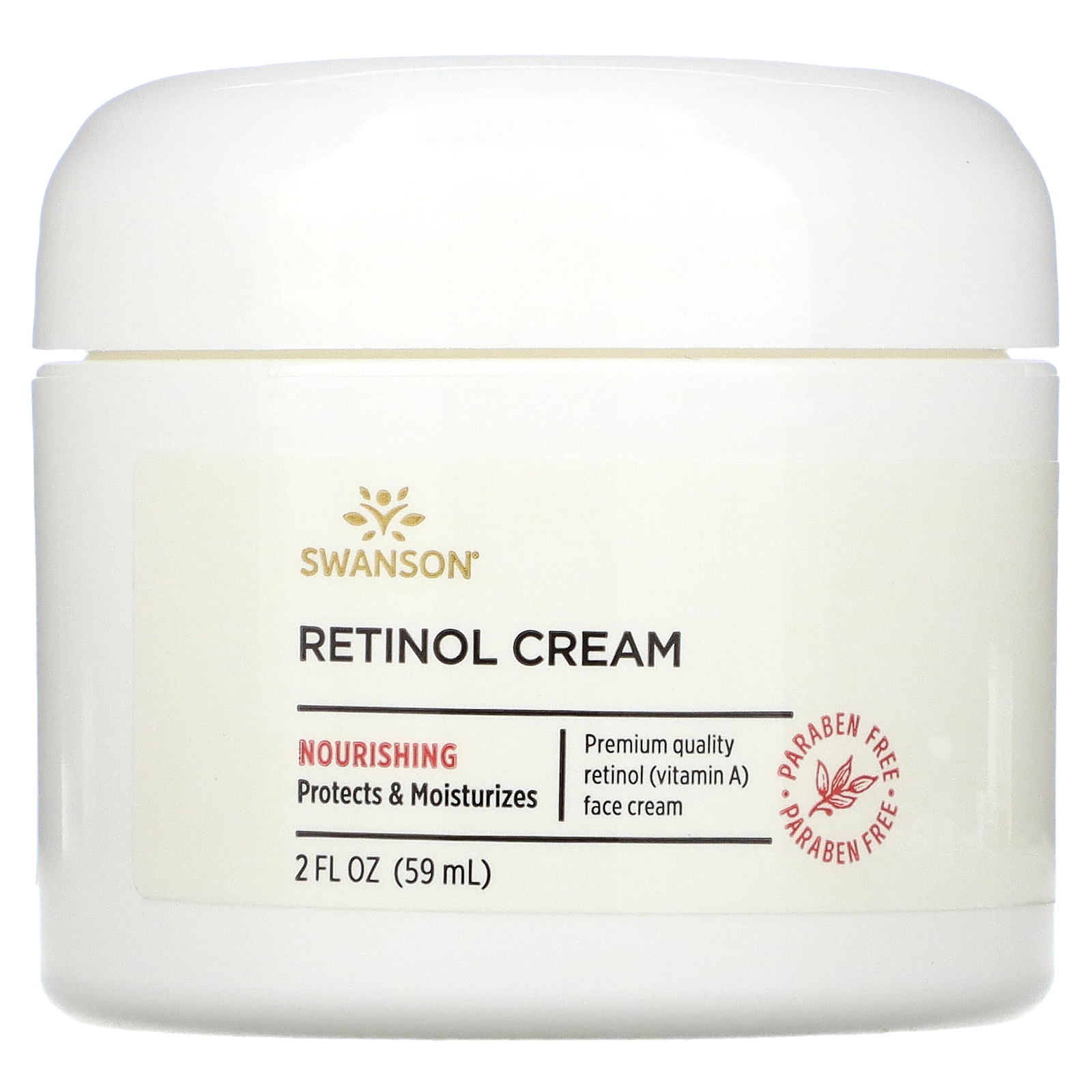 Swanson‏, Retinol Cream, 2 fl oz (59 ml)