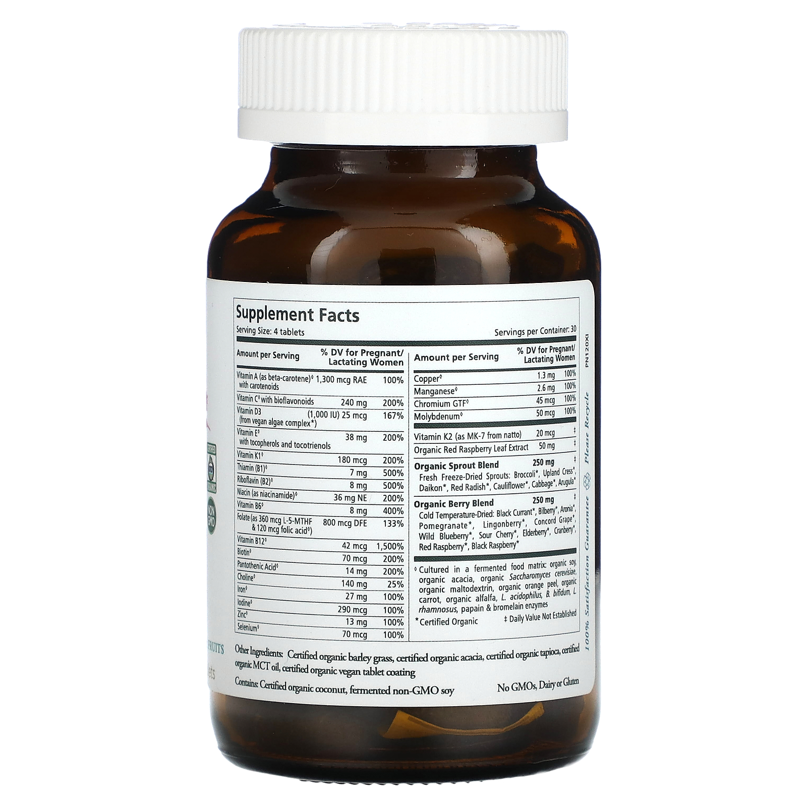 Pure Synergy, PureNatal, Multivitamin For Mom & Baby, 120 Tablets