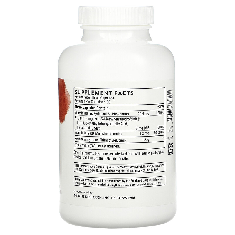 Thorne, Methyl-Guard, 180 Capsules