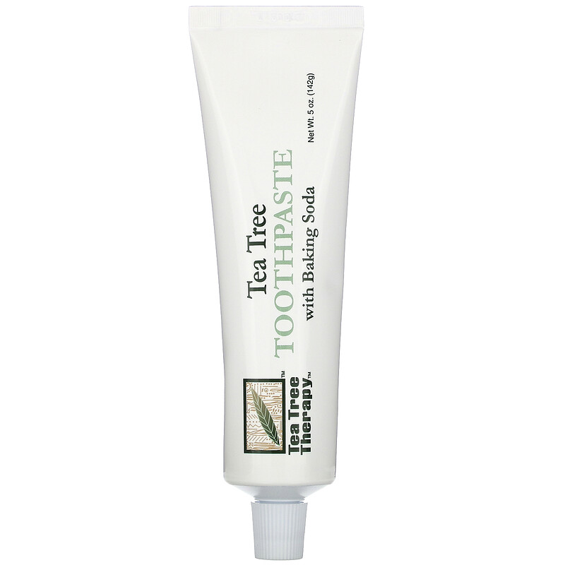 Tea Tree Therapy, Tea Tree Toothpaste with Baking Soda, 5 oz (142 g ...