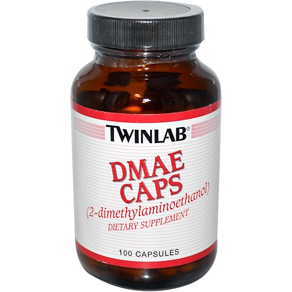 Twinlab, DMAE Caps, 100 Capsules - iHerb.com