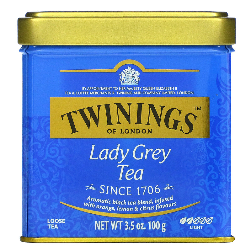 Twinings, Lady Grey Loose Tea, 3.5 oz (100 g)