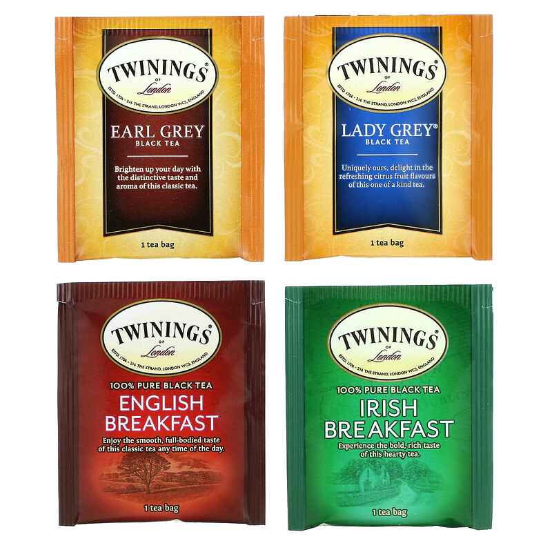 Twinings, Black Tea Variety Pack, 20 Tea Bags, 1.41 oz (40 g)