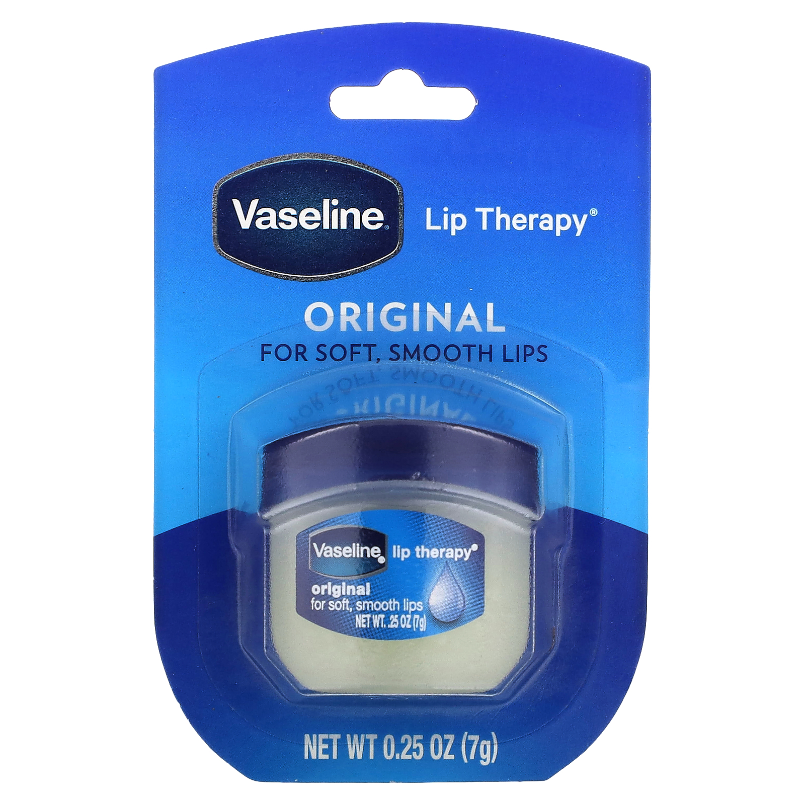 Vaseline, リップケア、オリジナルリップバーム(Vaseline)、0.25オンス(7g)