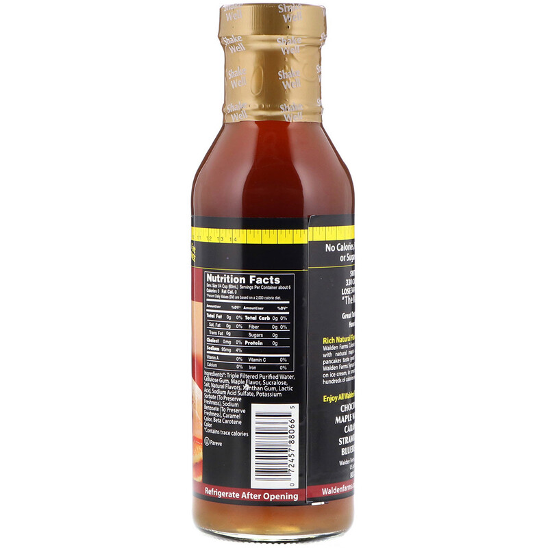 Walden Farms Pancake Syrup 12 Fl Oz 355 Ml IHerb Walden Farms Pancake Syrup 12 Fl Oz 355 Ml IHerb
