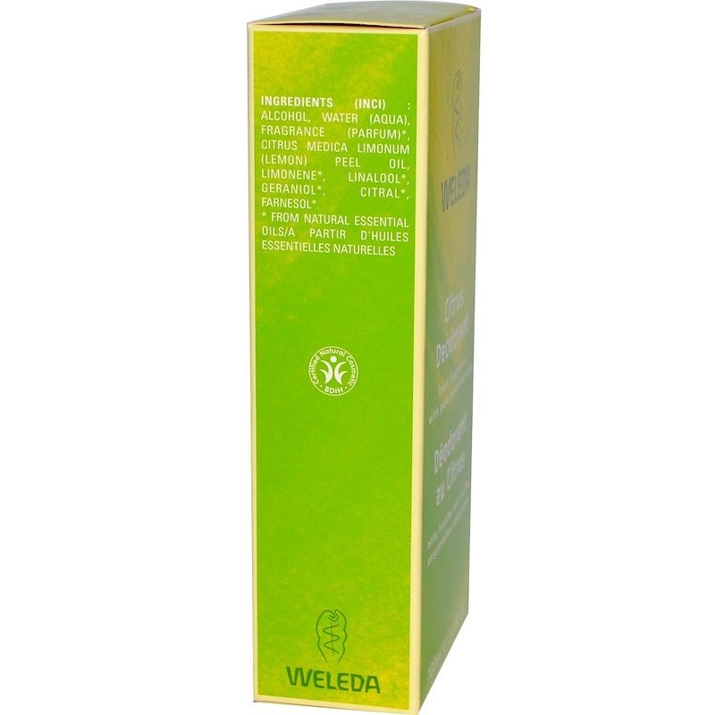 Weleda, Citrus Deodorant, 3.4 fl oz (100 ml) - iHerb