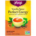 Yogi Tea, Perfect Energy, Vanilla Spice, 16 Tea Bags, 1.12 oz (32 g ...