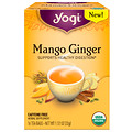 Yogi Tea, Organic, Mango Ginger, Caffeine Free, 16 Tea Bags, 1.12 oz ...
